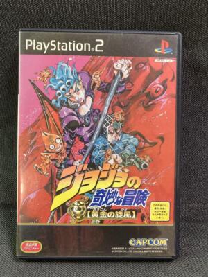 PS2 Jojo's Bizarre Adventure Ougon no Kaze Golden Wind Sony Playstatin ...