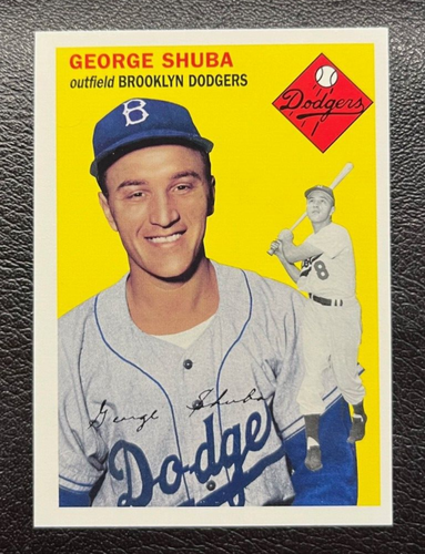 1995 Topps Archives George Shuba 1954 Reprint #268 MINT* | eBay