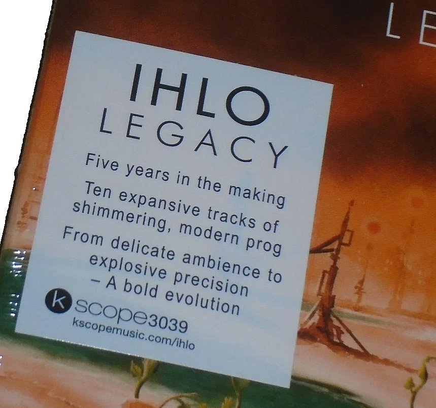 Ihlo - Legacy CD Album 2025 Kscope 3039 *New & Sealed* | eBay UK