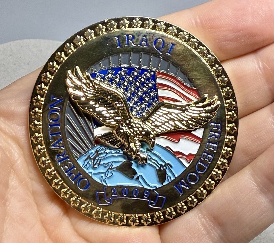 💥RARE Operation Iraqi Freedom Challenge Coin | eBay