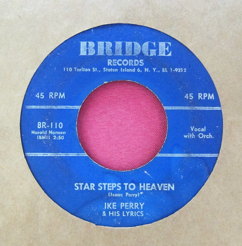 IKE PERRY & LYRICS - Star Steps to Heaven / Love Bugs Got Me - 45 rpm ...