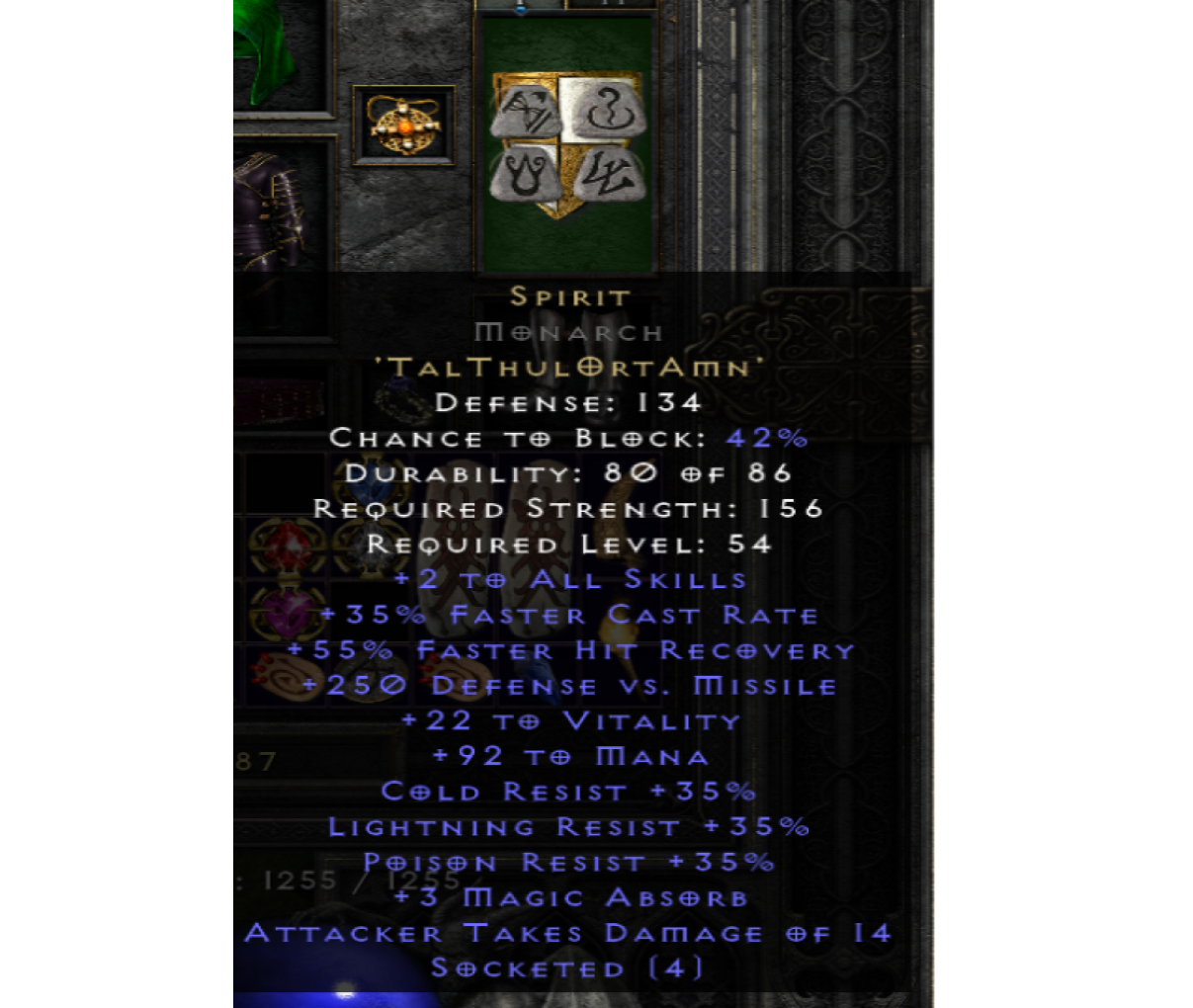 PC PS4 PS5 XBOX SWITCH 35 FCR Spirit Monarch Diablo 2 Resurrected D2R ...