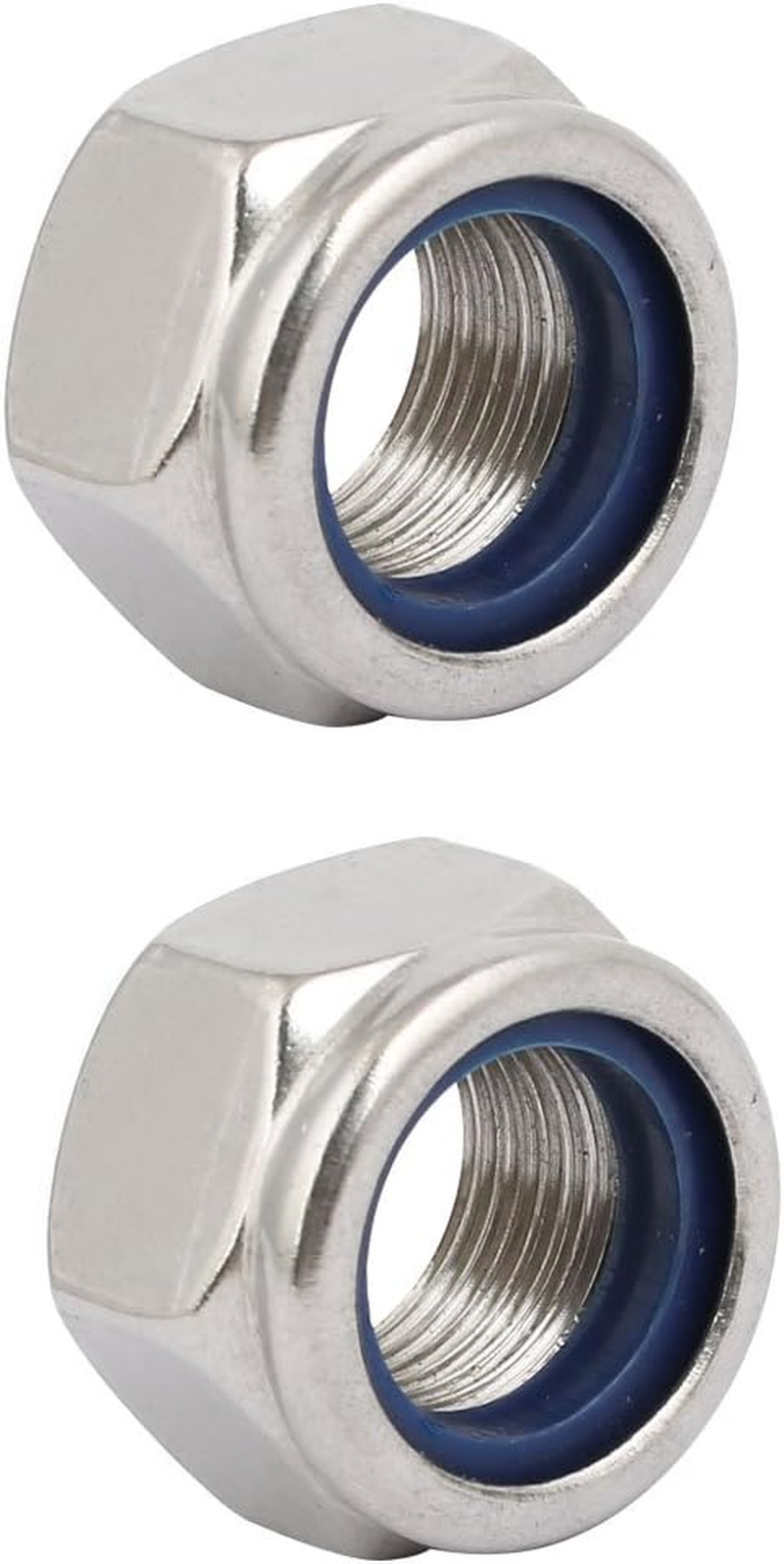 ® 2Pcs M18 X 1.5Mm Pitch Metric Fine Thread 304 Stainless Steel Hex ...