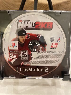 NHL 2K8 (Sony PlayStation 2, 2007) PS2 Disc Only! Works! Ships FREE ...