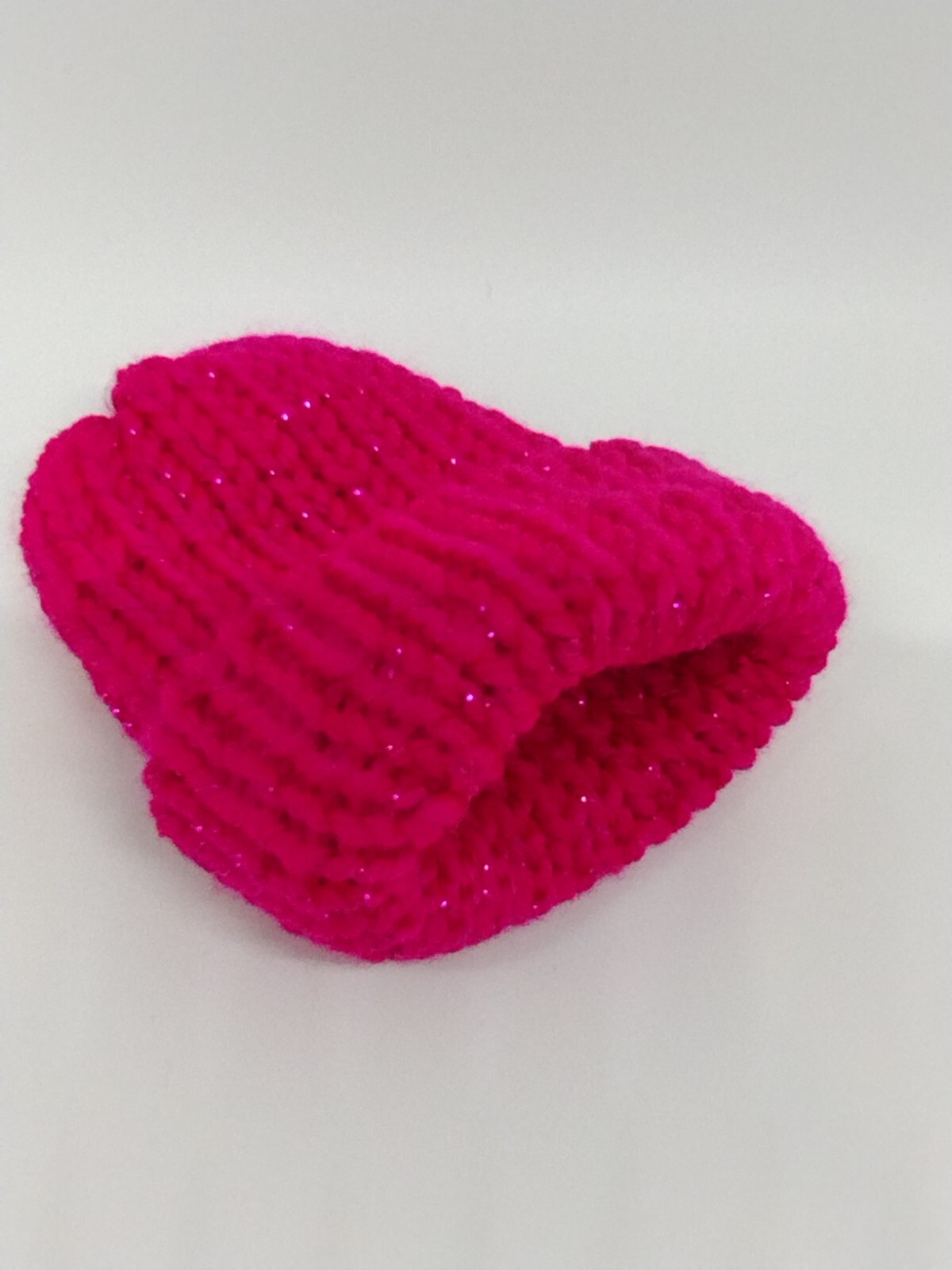 Baby Beanie Preemie Hat Knit Sparkly Yarn - ChinLet Collectibles ...