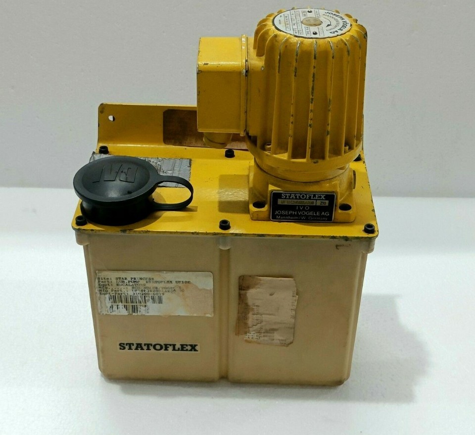 VOGEL central lubrication system, grease pump STATOFLEX UF10E3V0001AR00 ...