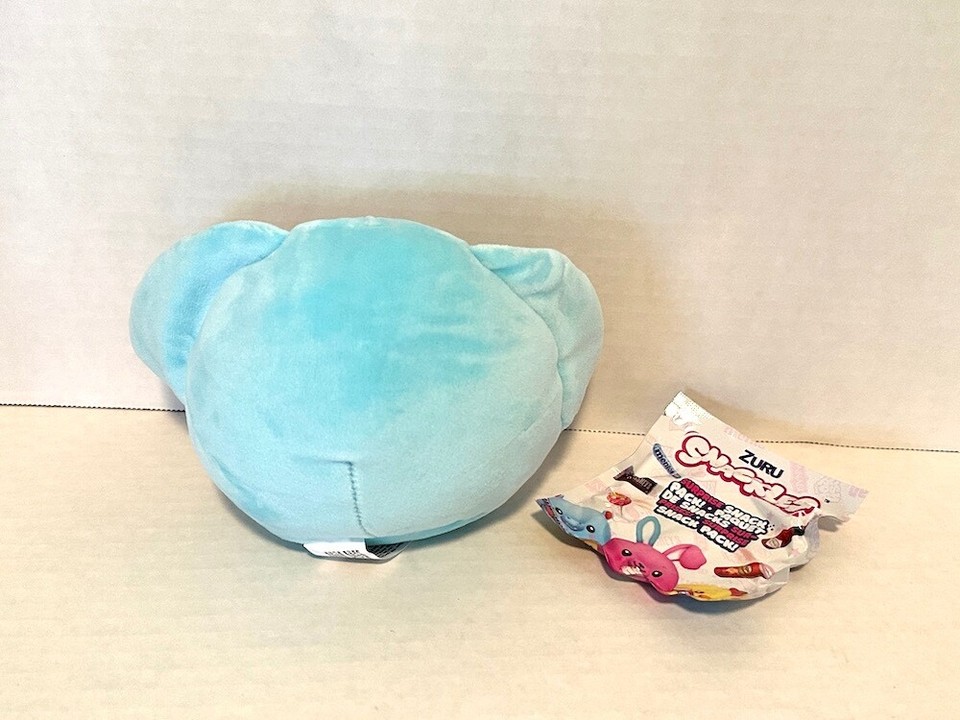 ZURU SNACKLES LOTTIE Elephant CHUPA CHUPS 5" PLUSH DOLL SQUISHY SOFT ...