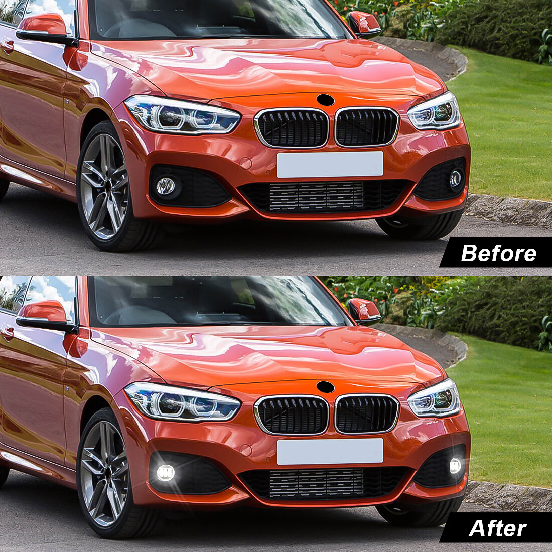 For BMW 2-4 serie F20 F22 F30 F32 F34 F36 228i 320i 328d LED Fog Light ...