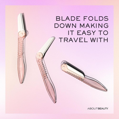 About Face Fuzz-Free Compact Facial Razors for Shaving & Exfoliating ...