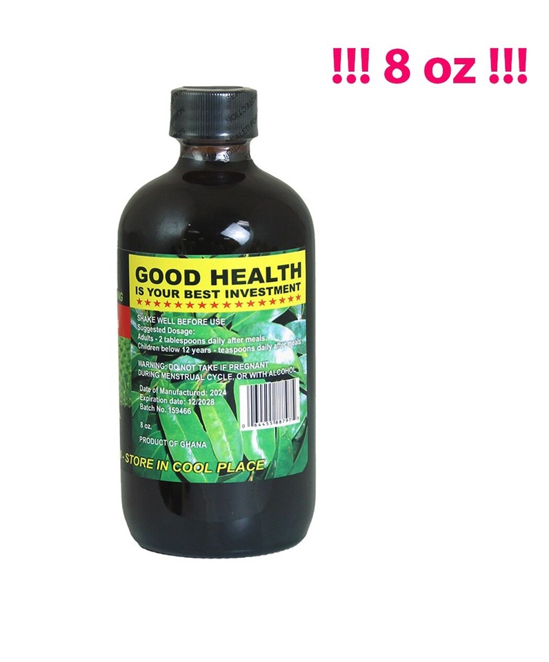 8 Ounce !!! - Herboganic Soursop Living African Bitters - !!! 8 Ounce ...