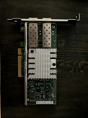 Dell Intel X520-DA2 Dual Port SFP 10 Gbp/s Network Adapter Card - XYT17 ...