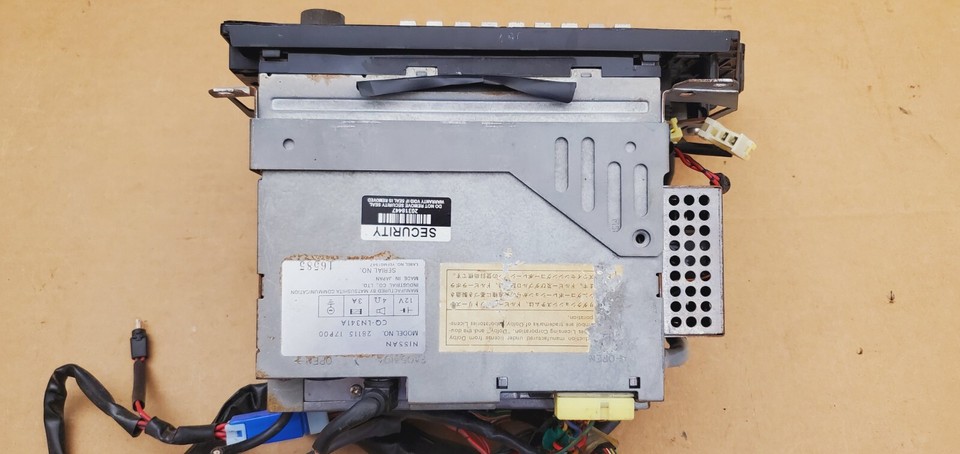 300ZX Z31 DIGITAL CLIMATE CONTROL AND STEREO CASSETTE RADIO 28115-25P00 ...