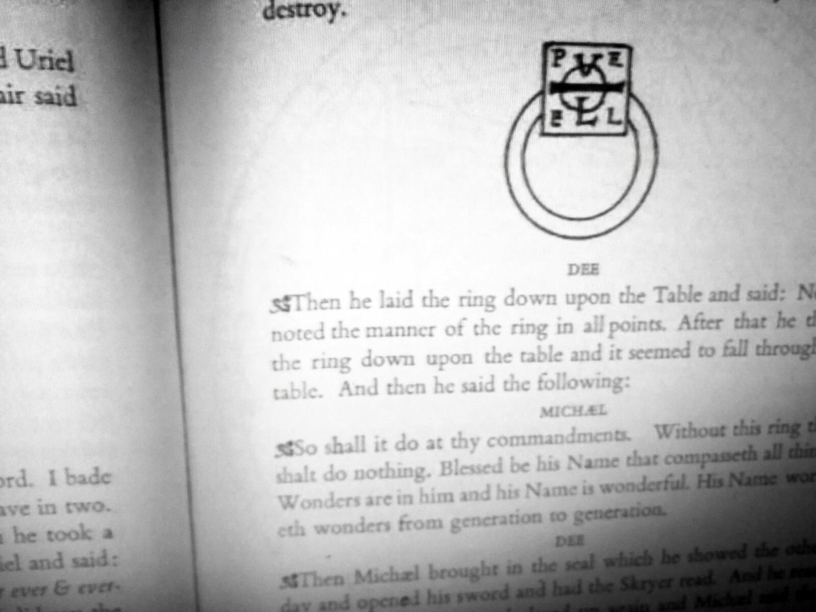 antique book occult enochian magick rare esoteric manuscript black ...