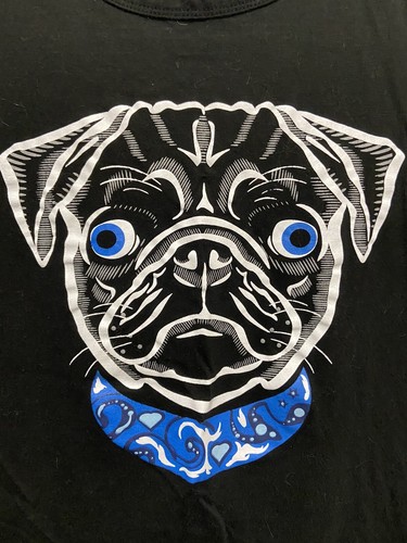DOG PUG black Shirt Cute Women’s Size Small Pug Life , Doug | eBay