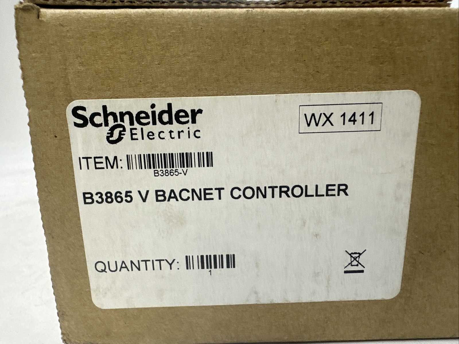 SCHNEIDER ELECTRIC B3865 V BACNET CONTROLLER | eBay
