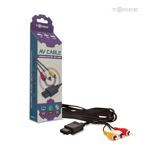 Tomee AV Cable GameCube/ N64/ SNES 813048011088 | eBay
