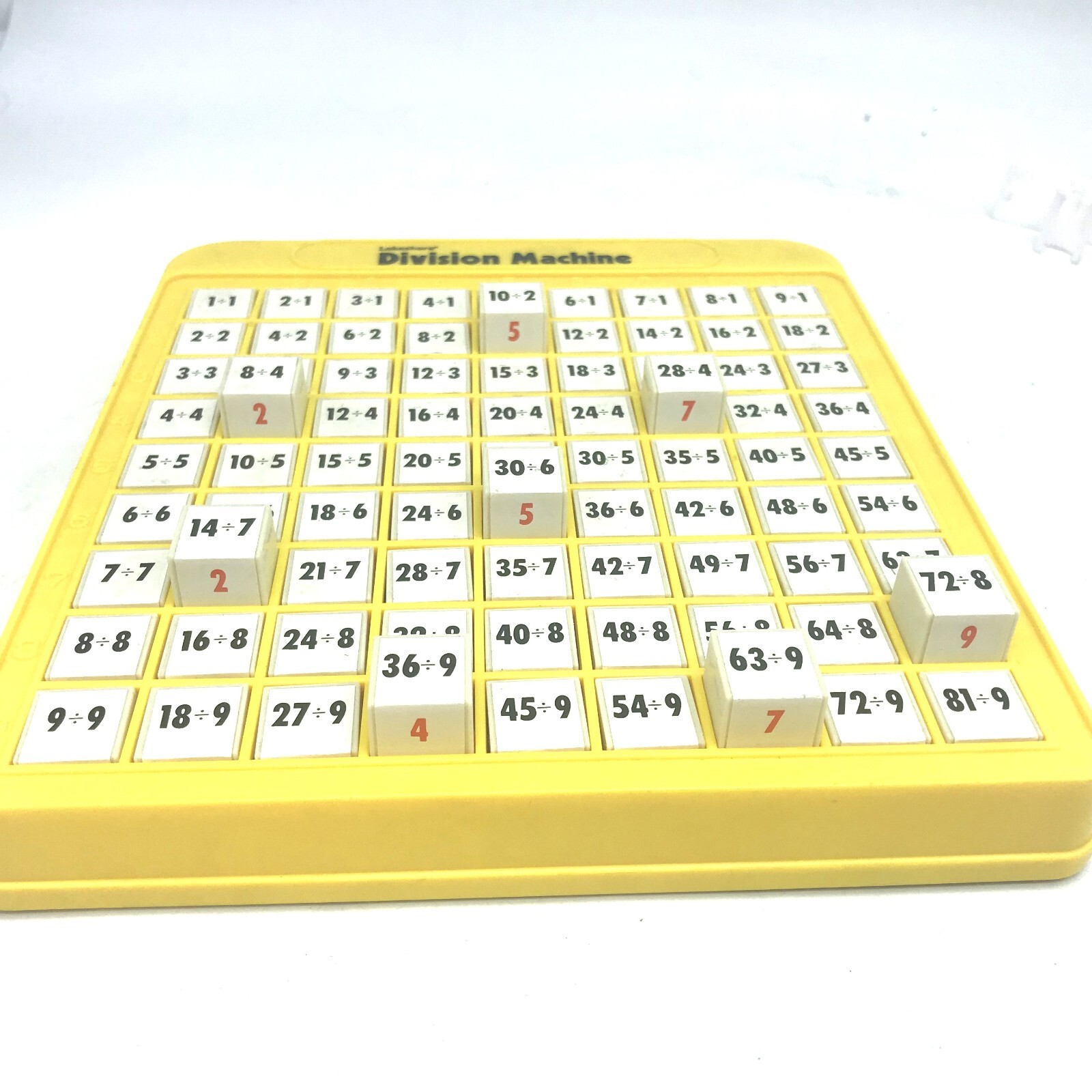 Lakeshore Division Machine Plastic Teaching Aid | eBay