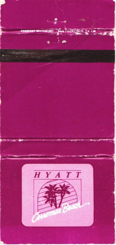 Puerto Rico Hyatt Cerromar Beach Hotel Vintage Matchbook Cover | eBay