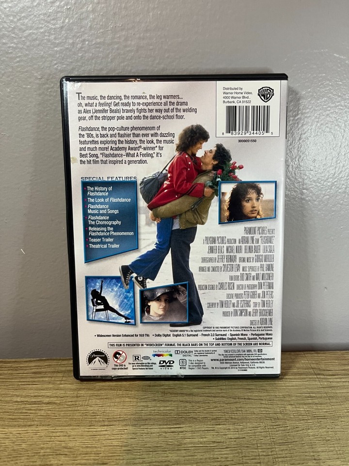 FlashDance - Special Collector's Edition - DVD - Jennifer Beals - 1983 ...