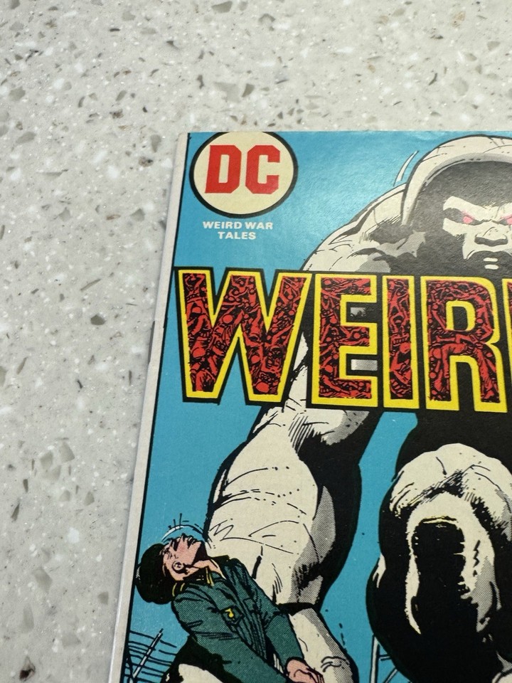 DC WEIRD WAR TALES #8 CLASSIC NEAL ADAMS COVER STUNNING NM APPEARS ...