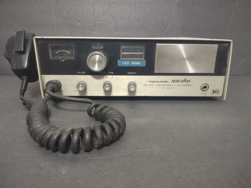 Vtg Realistic Navaho Model TRC-30A Type 21-143 CB Base Unit Untested As ...