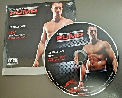 Les Mills Pump Core Exclusive Release DVD Core Focused Authentic Bonus ...