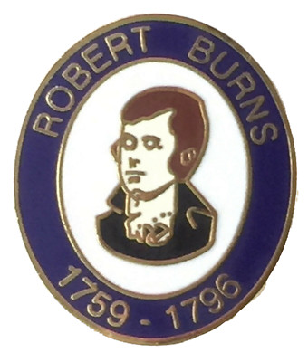 Scotland Robert Burns Gold Plated Enamel Lapel Pin Badge T1036 | eBay