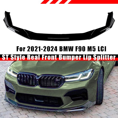 Performance Style Gloss Black Front Bumper Lip Kit For 2021-2024 BMW ...