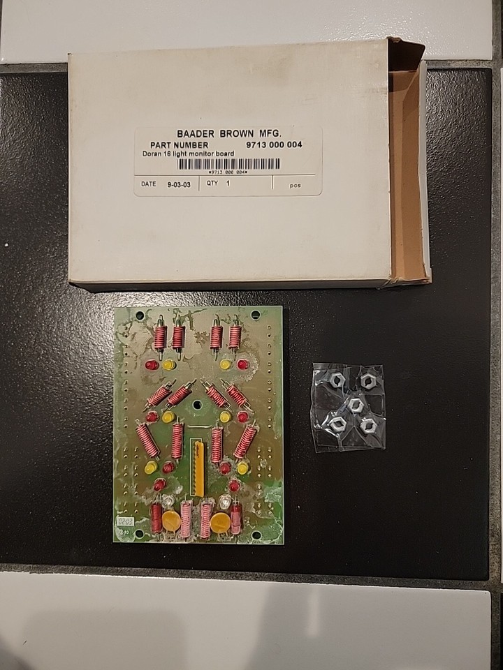 SCHOOL BUS Baader Brown Mod. 4 16-Light Lamp Monitor Circuit Board ...