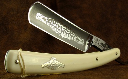 Vintage Straight Razor NOS Friedr. Schlemper Focus 105 under 7/8" (13/ ...