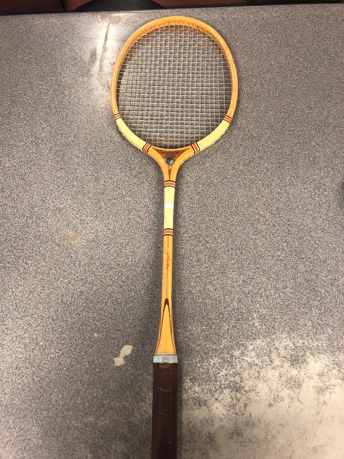 Vintage Artis Gold Lion Racket | eBay