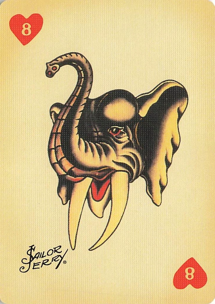 Elephant Heart Tattoos Elephants Heart Machine Embroidery Design ...