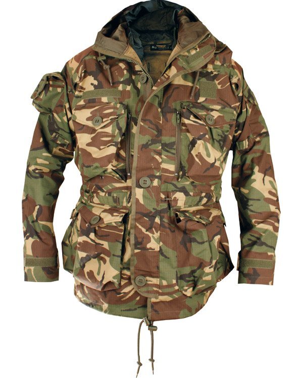 SAS Assault Ripstop Jacket DPM Camo Military Tactical British Army ...