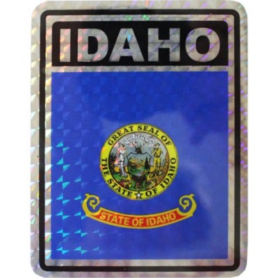 State of Idaho Flag Reflective Decal Bumper Sticker | eBay