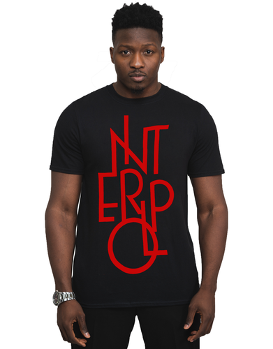 Interpol T Shirt Stacked Band Logo new Official Mens Black | eBay