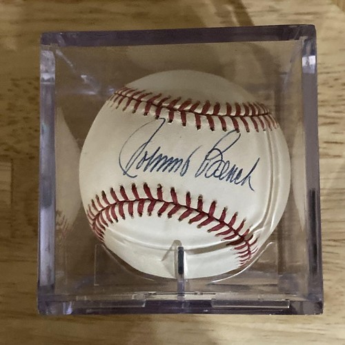 Johnny Bench Autographed MLB Baseball - Cincinnati Reds Hall of Famer ...