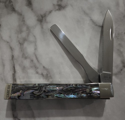 2025 CASE XX 8282SP SS SMOOTH ABALONE BABY DOC KNIFE - 2025 VAULT ...