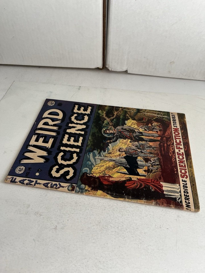WEIRD SCIENCE #14 EC Comics 1952 Gender Transition Story Wally Wood VG ...