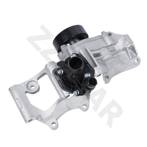 Water Coolant Pump with Thermostat and Bracket For BMW X1 X2 B46 B48 ...