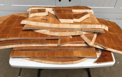 BOAT CORE DECK KIT Balsa Flex Made By Mahogany Co for TRACKER OEM Parts ...