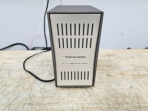 Realistic SP-150 Radio Shack Speaker For DX-150 DX-160 Shortwave Radios ...