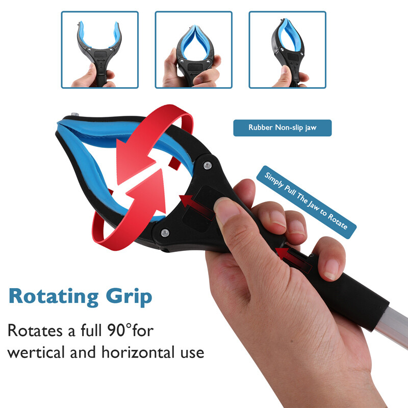 Grab Tool Auxiliary Extension Tool Rubber Arm Extension Trash Gripper ...