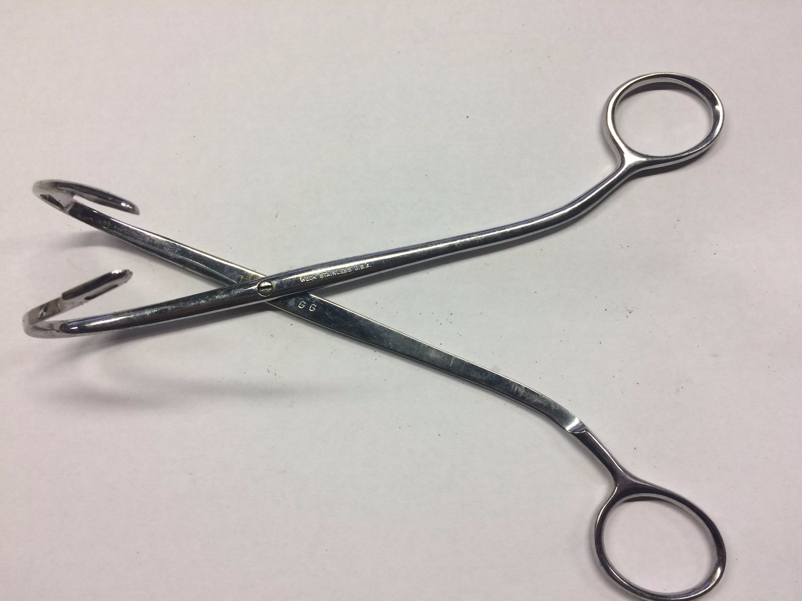 7" RANDALL KIDNEY STONE GRASPING FORCEPS Miltex Stainless Serrated ...