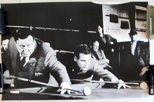 THE HUSTLER PAUL NEWMAN JACKIE GLEASON MINT ROLLED MOVIE POSTER ...