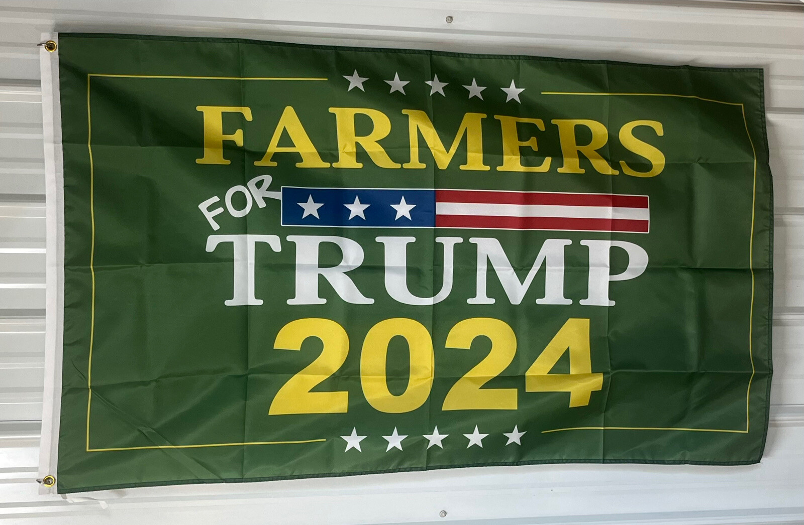 Trump Flag FREE USA SHIP Farmers For Trump ‘24 John Deer Beer USA Sign ...