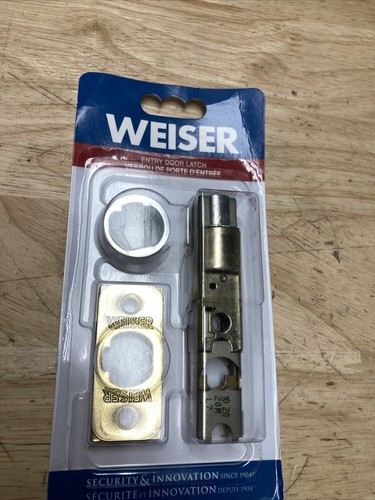 Weiser 19831 LTCH DL 6l WS 3 Polished Brass Style Adjustable Deadlatch ...