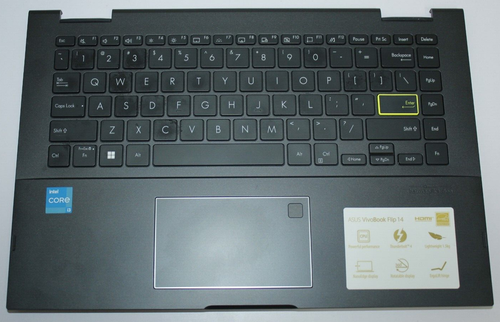 Genuine Asus VivoBook Flip TP470E TP470EA Palmrest with Keyboard 13N1 ...