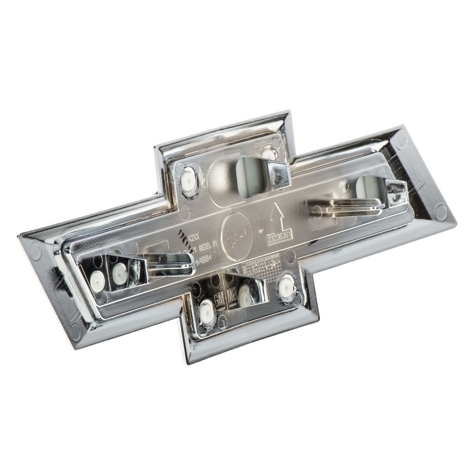 OEM NEW GM Grille Bowtie Emblem Gold w/Chrome 16-19 Silverado Colorado ...