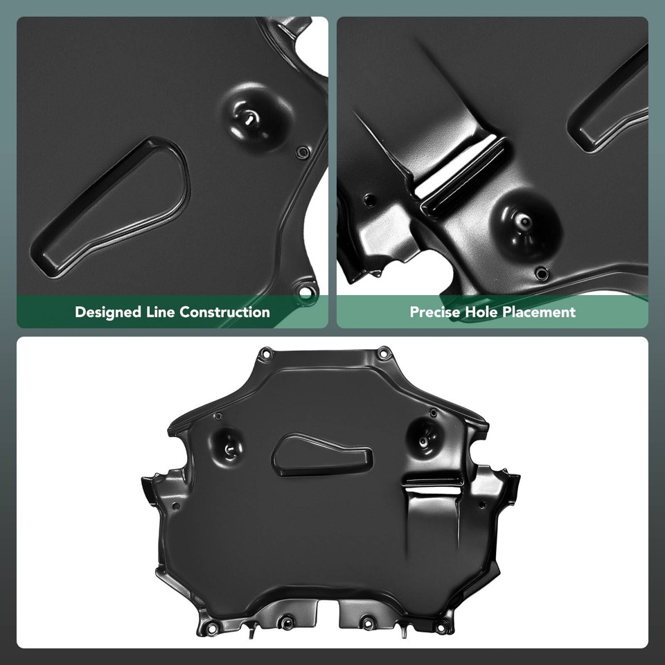 Center Side Engine Splash Shield for Mercedes-Benz W218 W212 CLS63 AMG ...