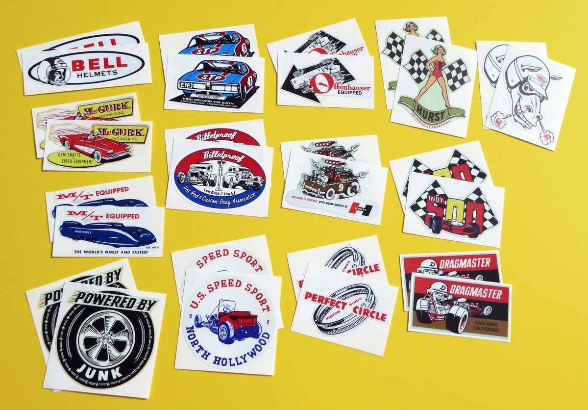 Vintage Drag Racing Decals Chicago Custom Decals And Stickers | (312)